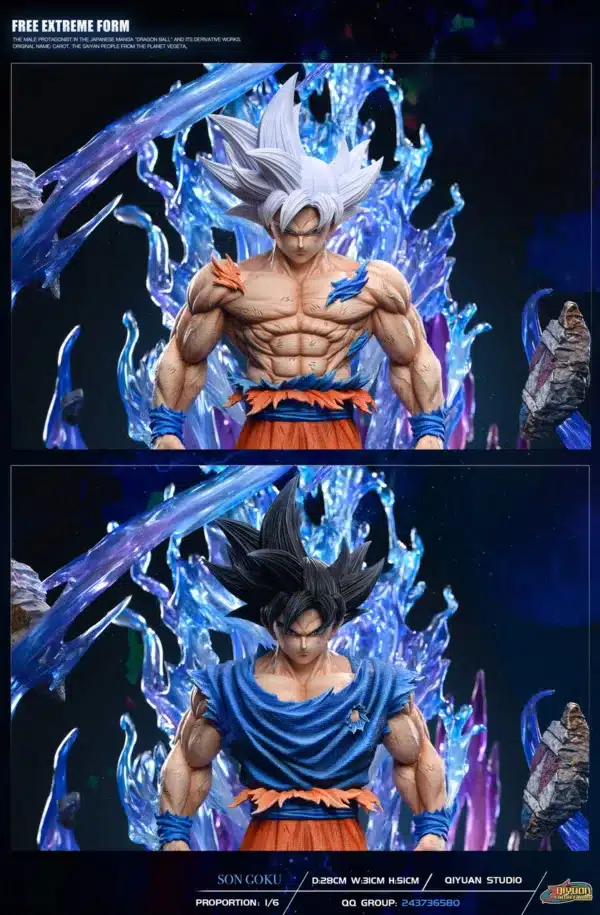Statue en résine Dragon Ball QiYuan Studio UI Goku - Kaioland