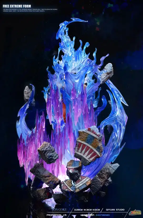 Dragon Ball QiYuan Studio UI Goku Resin Statue - Kaioland