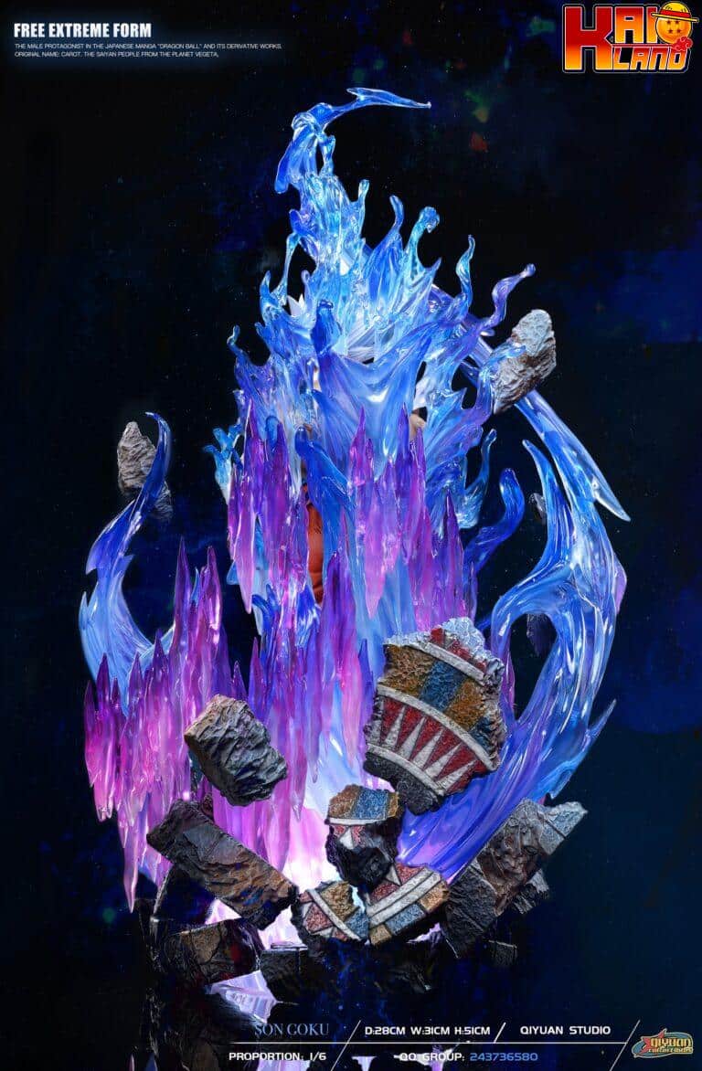 Dragon Ball QiYuan Studio UI Goku Resin Statue - Kaioland