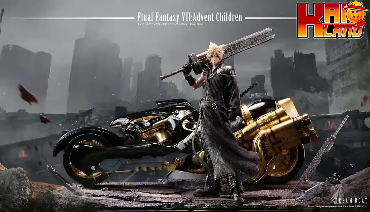 Final Fantasy VII Dream Boat Studio Cloud Resin Statue Regular - Kaioland