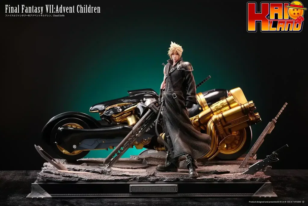 Final Fantasy VII Dream Boat Studio Cloud Resin Statue Regular - Kaioland
