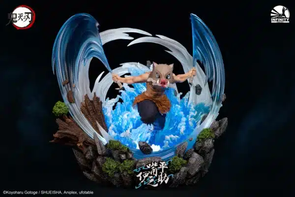 Kimetsu No Yaiba Infinity Studio Hashibira Inosuke Licensed Resin ...