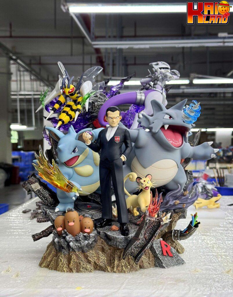 Pokemon Egg Studio Team Giovanni Resin Statue - Kaioland