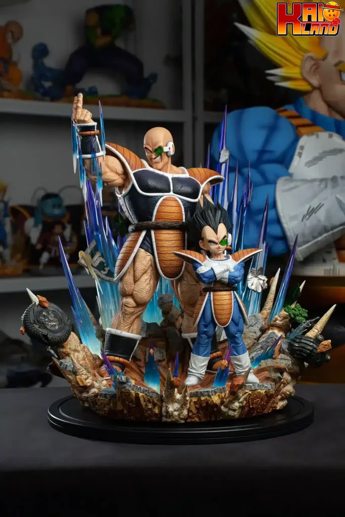 Dragon Ball Clouds Studio Vegeta X Nappa Resin Statue - Kaioland