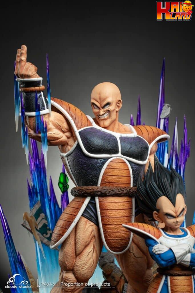 Dragon Ball Clouds Studio Vegeta X Nappa Resin Statue - Kaioland
