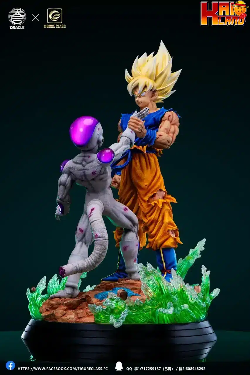 Dragon Ball Figure Class X Oracle Studio Goku Defeating Frieza Resin ...