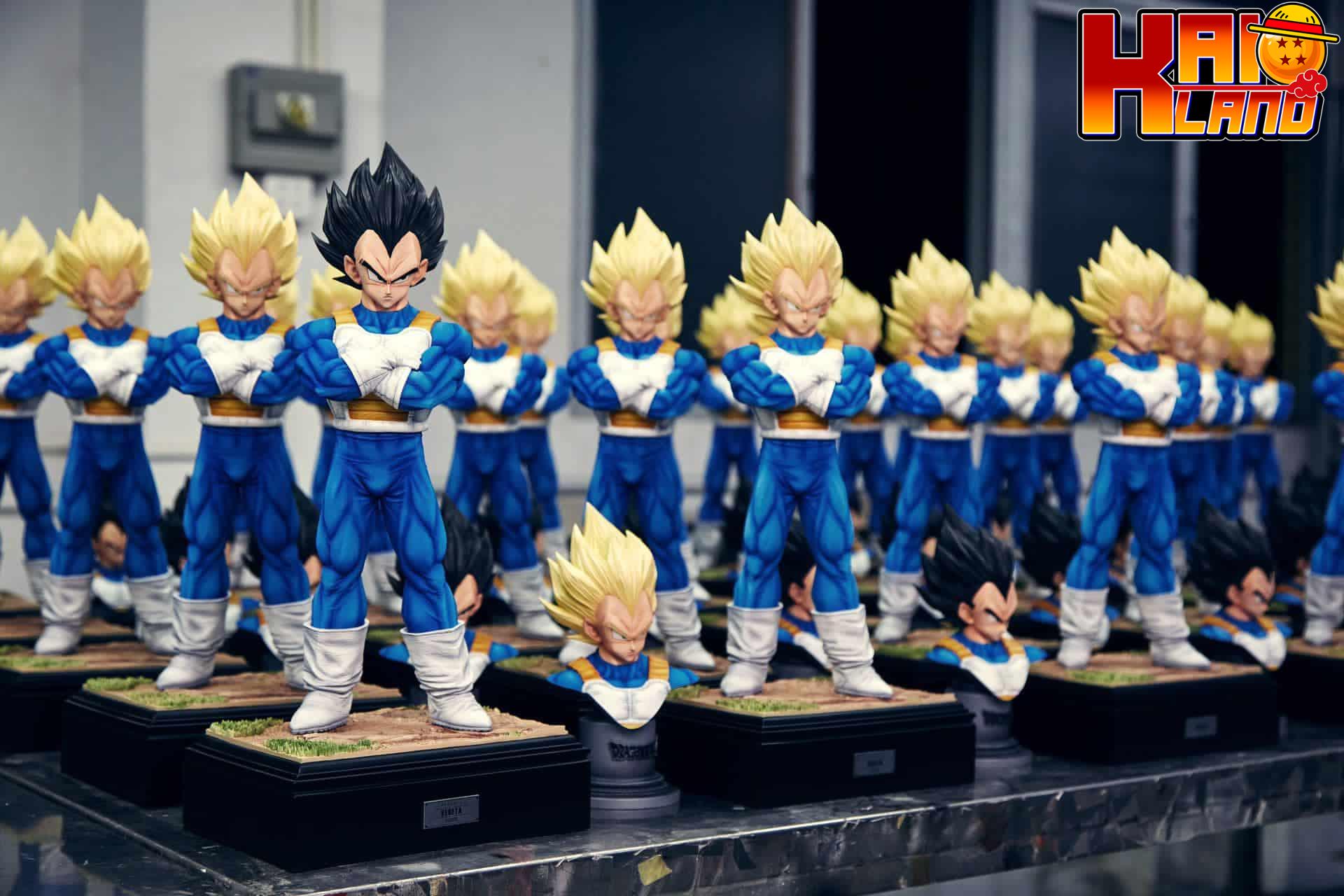 Dragon Ball FuzzFeet Studio Goku X Vegeta Resin Statue - Kaioland