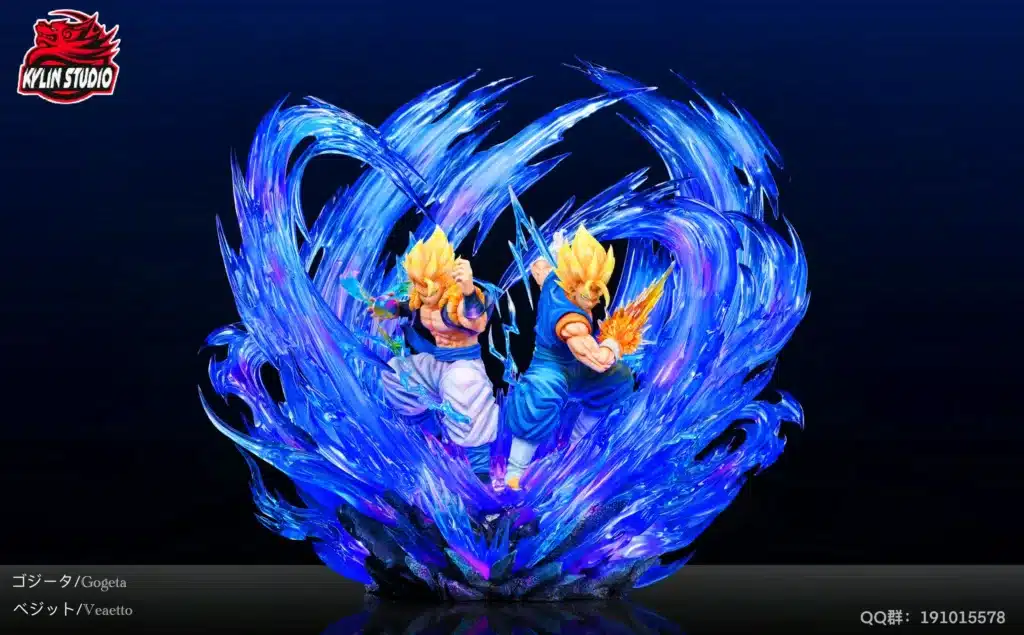 Dragon Ball Kylin Studio Vegetto X Gogeta Resin Statue - Kaioland