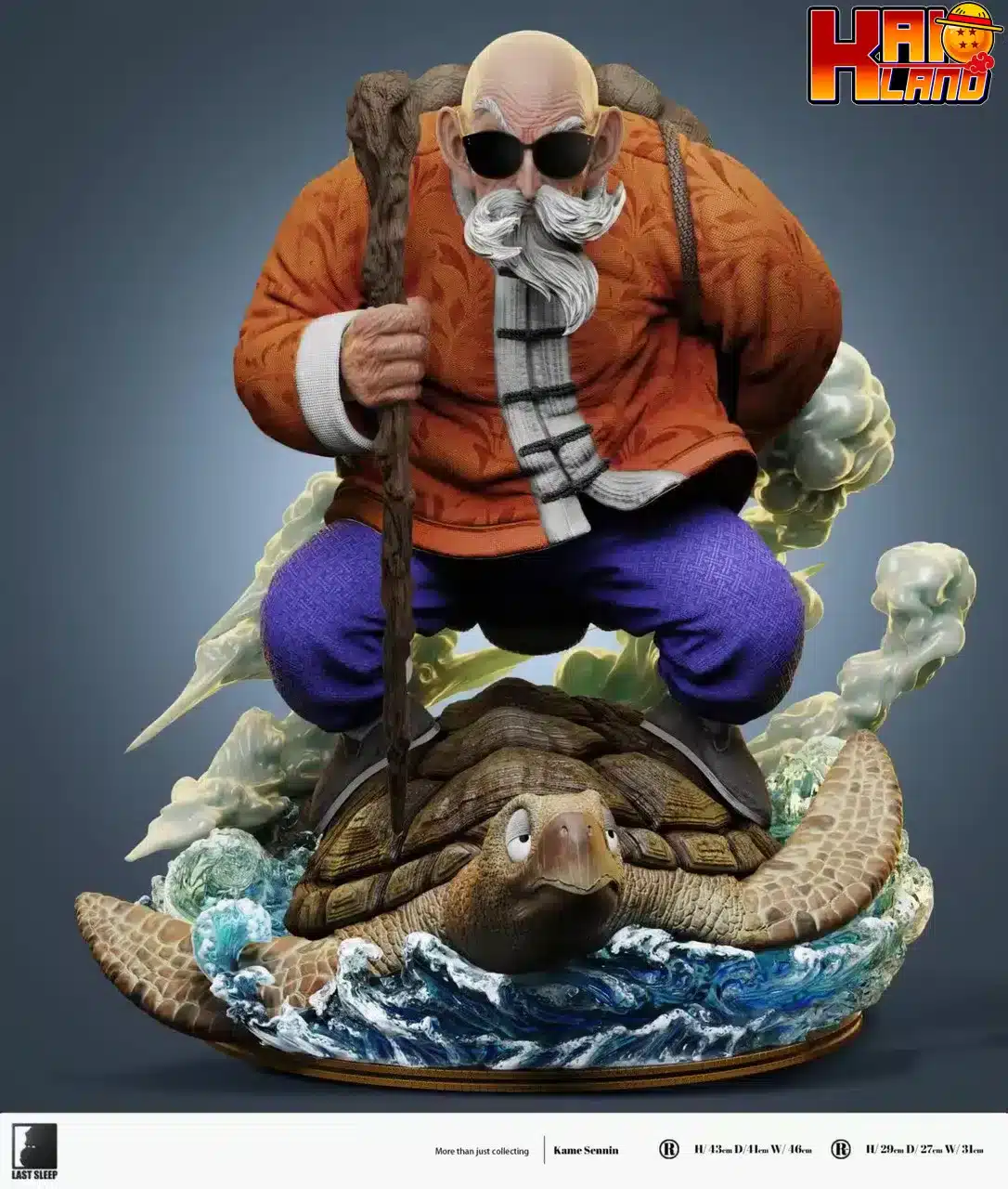 Dragon Ball Last Sleep Master Roshi Resin Statue - Kaioland
