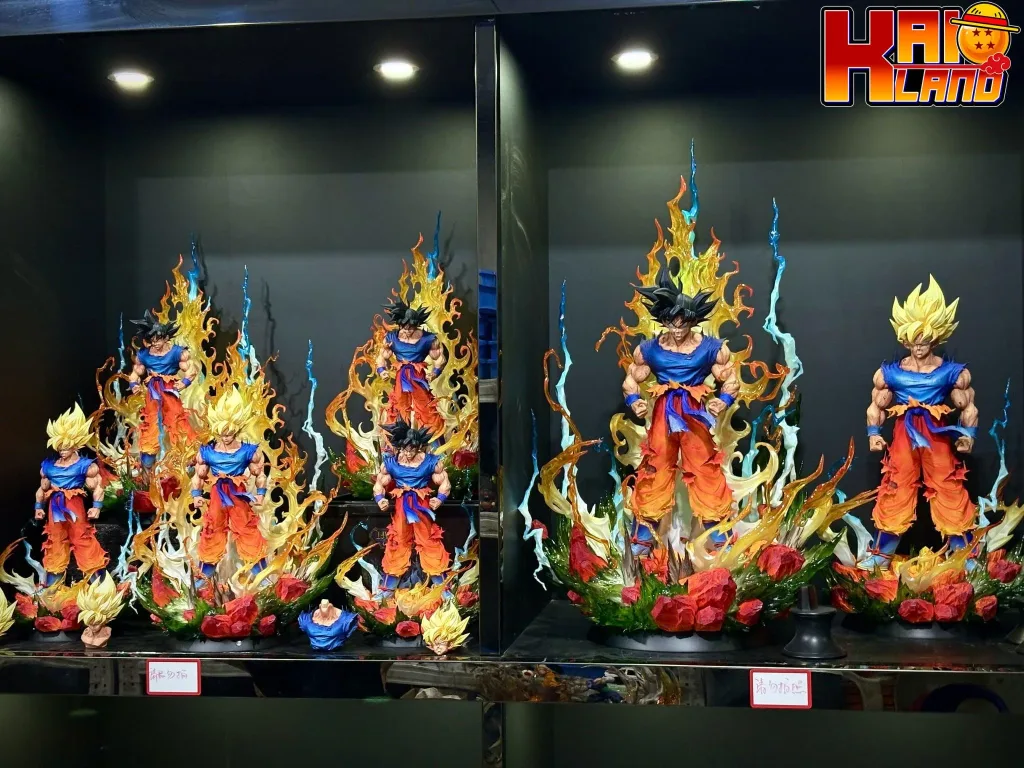 Dragon Ball White Hole Studio The Legendary Super Saiyan Goku Statue ...