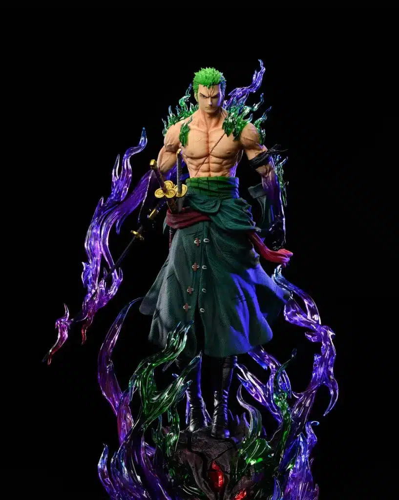 One Piece IU Studio Battle Time Roronoa Zoro Resin Statue - Kaioland