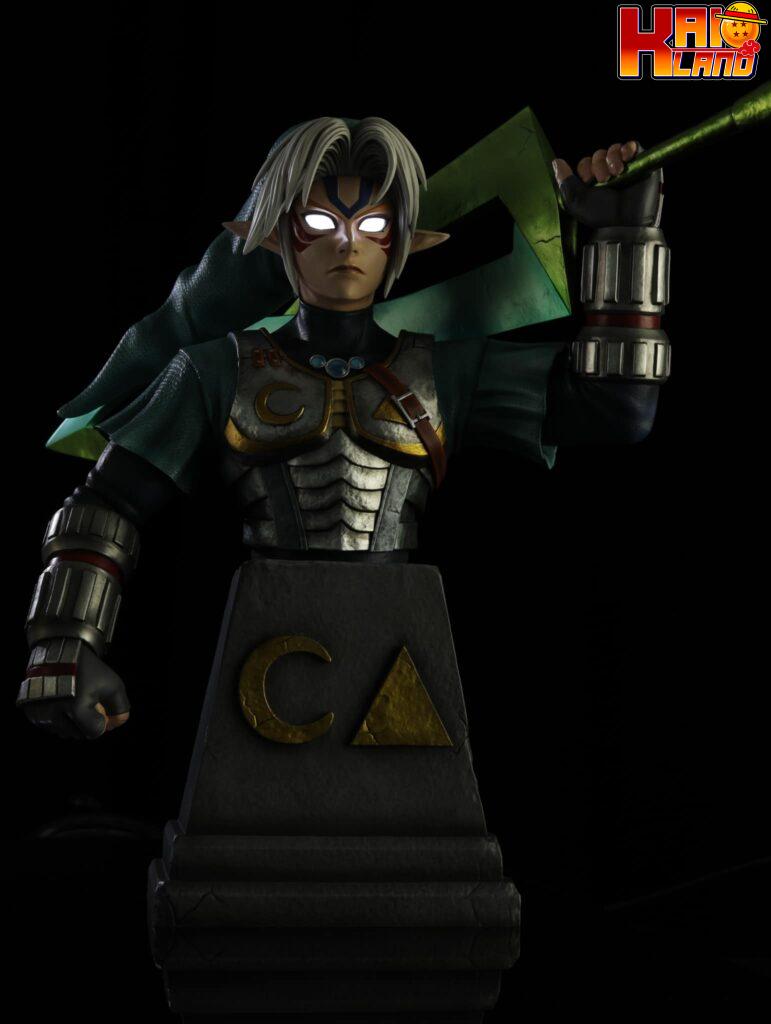 The Legend Of Zelda Kintsukuroi Creations Fierce Deity Link Resin ...