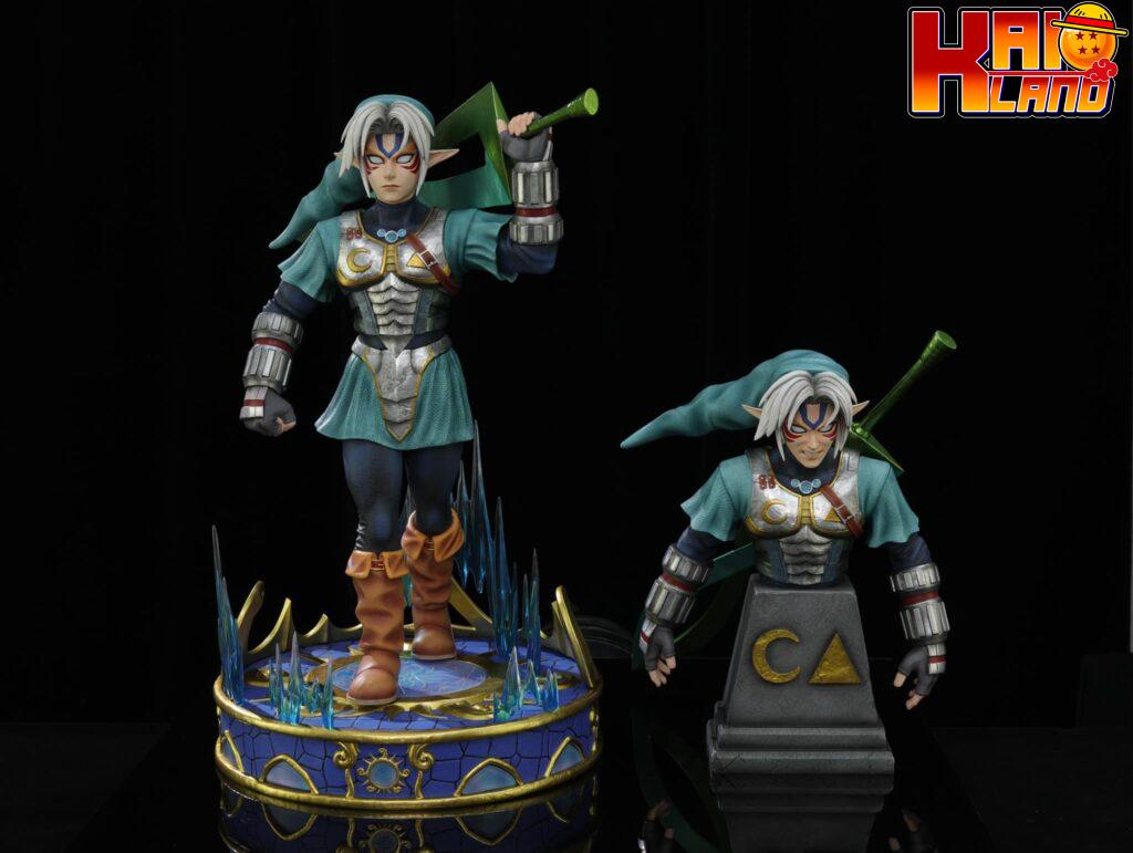 The Legend Of Zelda Kintsukuroi Creations Fierce Deity Link Resin ...