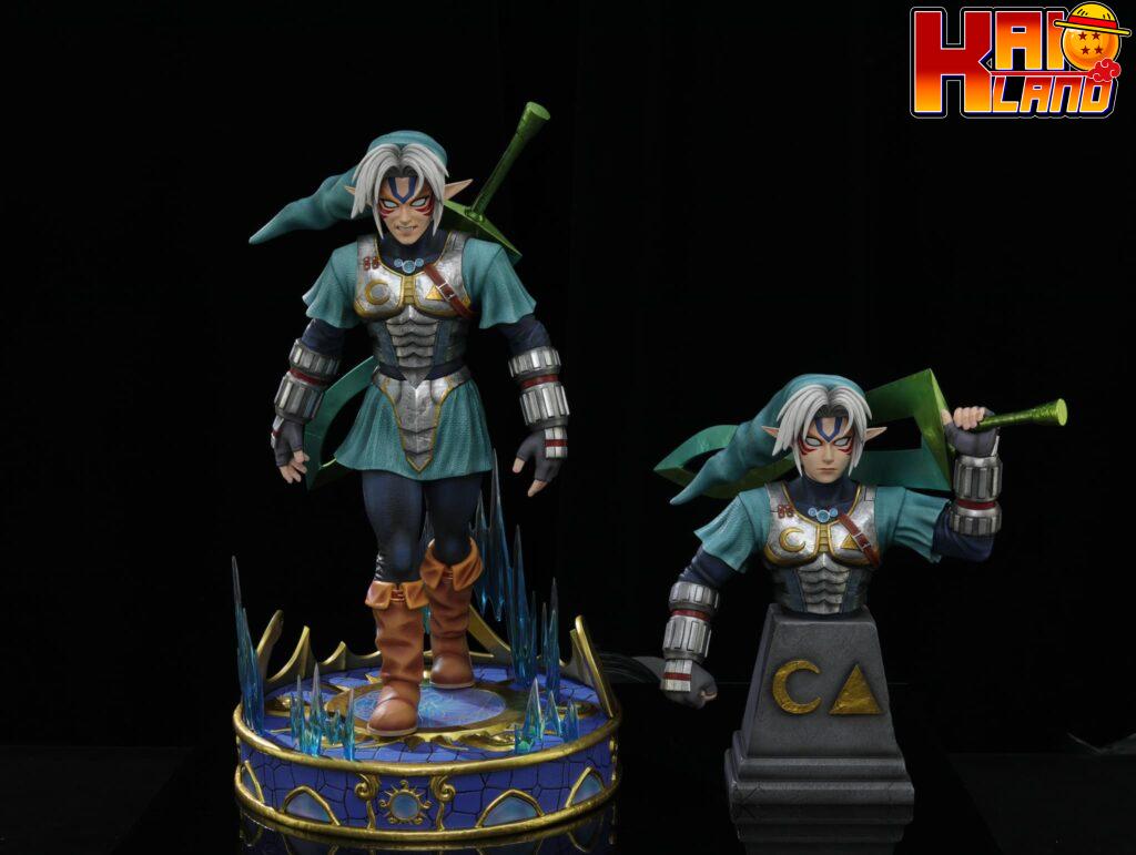 The Legend Of Zelda Kintsukuroi Creations Fierce Deity Link Resin ...