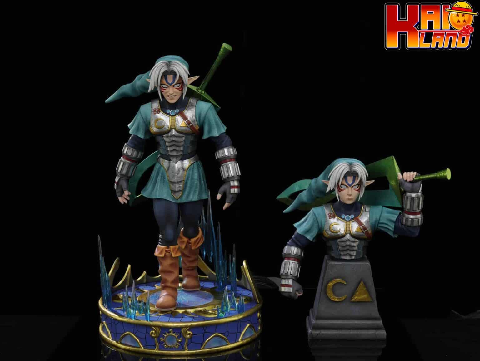 The Legend Of Zelda Kintsukuroi Creations Fierce Deity Link Resin ...
