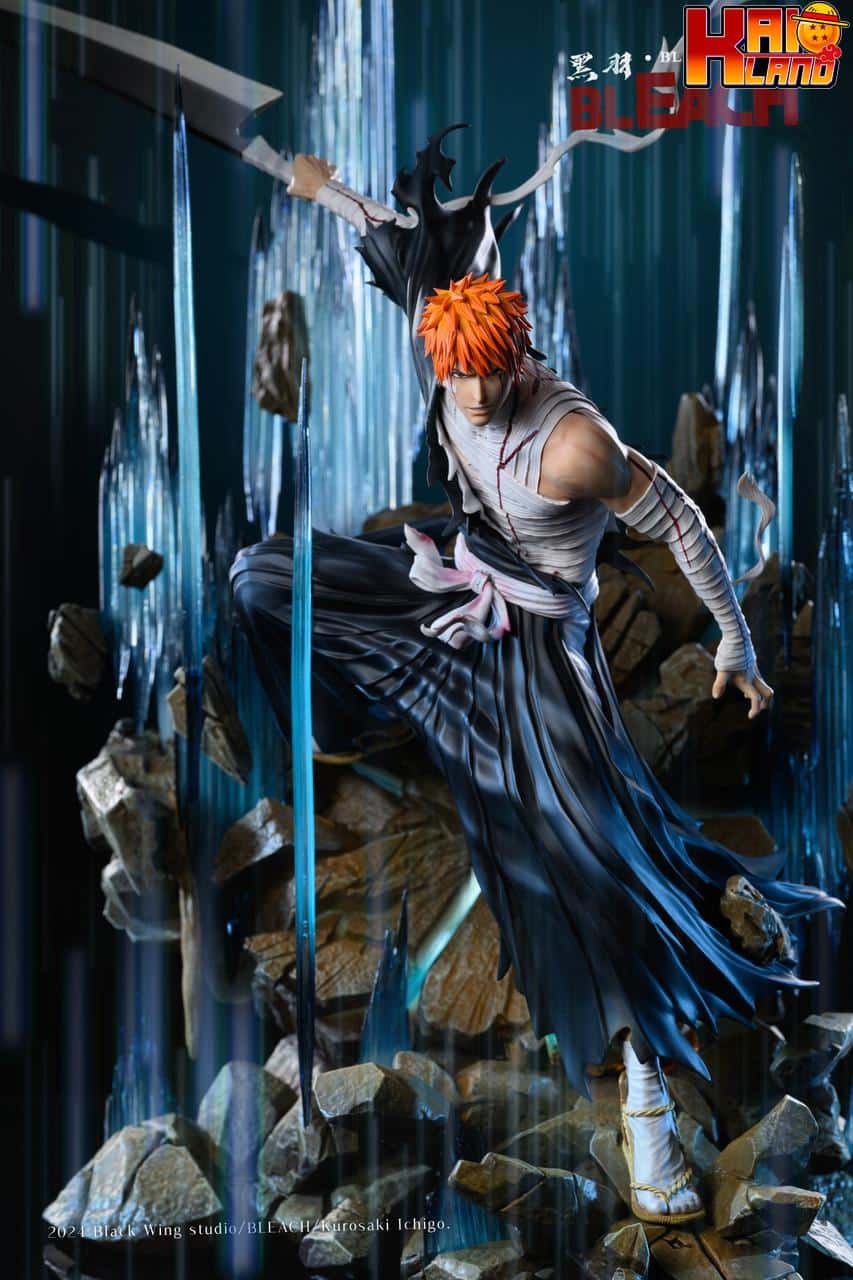 Bleach BlackWing Studio Kurosaki Ichigo Harzstatue – Kaioland