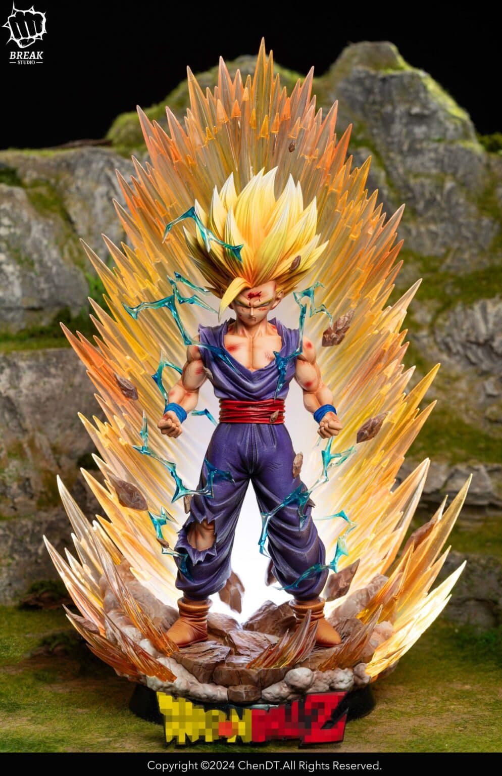 Dragon Ball Break Studio Gohan SS2 Resin Statue - Kaioland