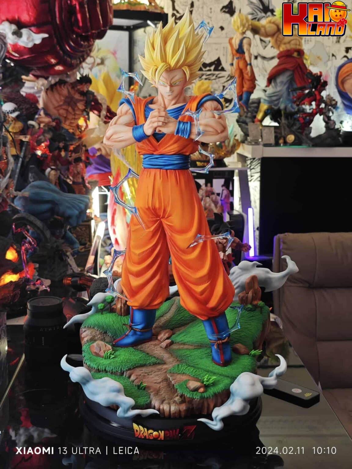 Dragon Ball Civilization Studio Super Saiyan SS2 Resin Statue - Kaioland