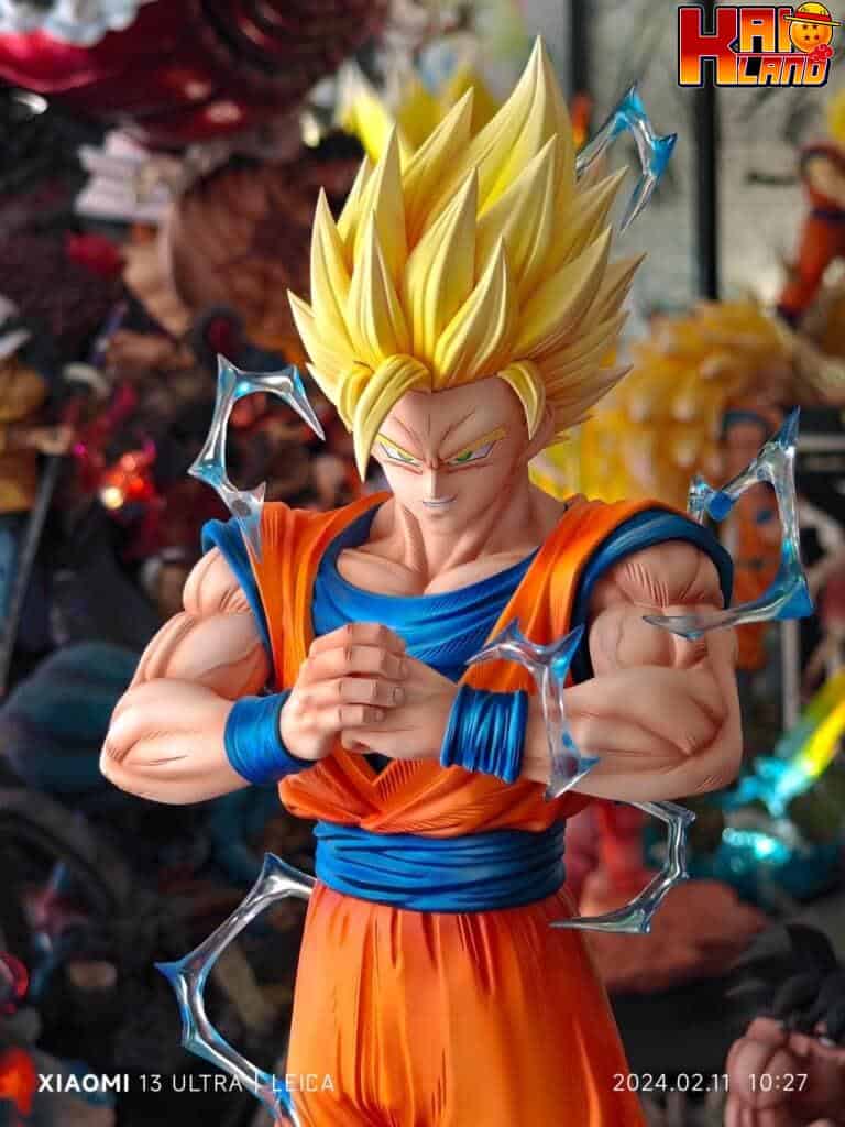 Dragon Ball Civilization Studio Super Saiyan SS2 Resin Statue - Kaioland