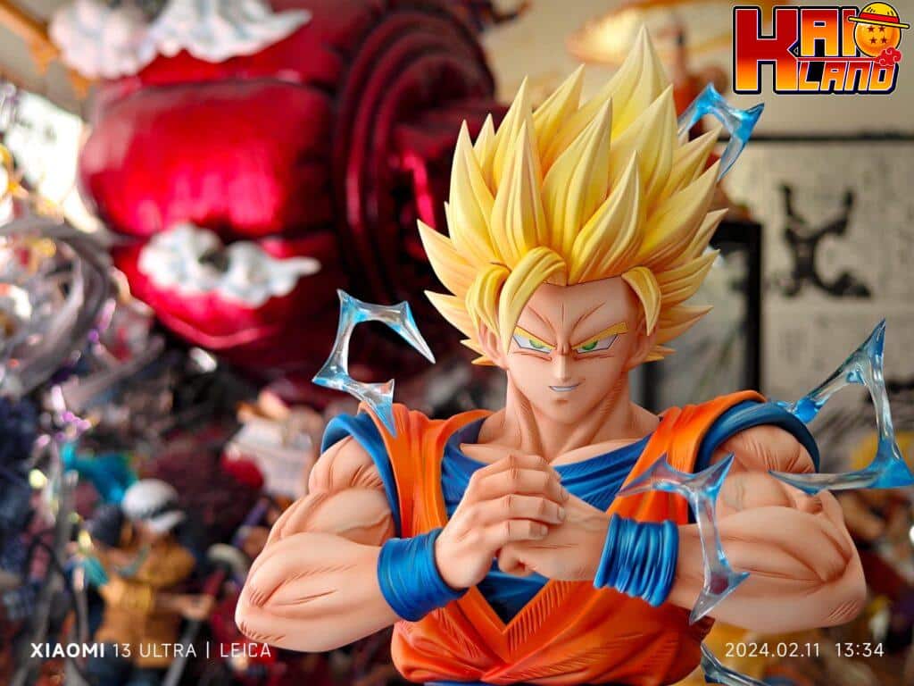 Dragon Ball Civilization Studio Super Saiyan SS2 Resin Statue - Kaioland