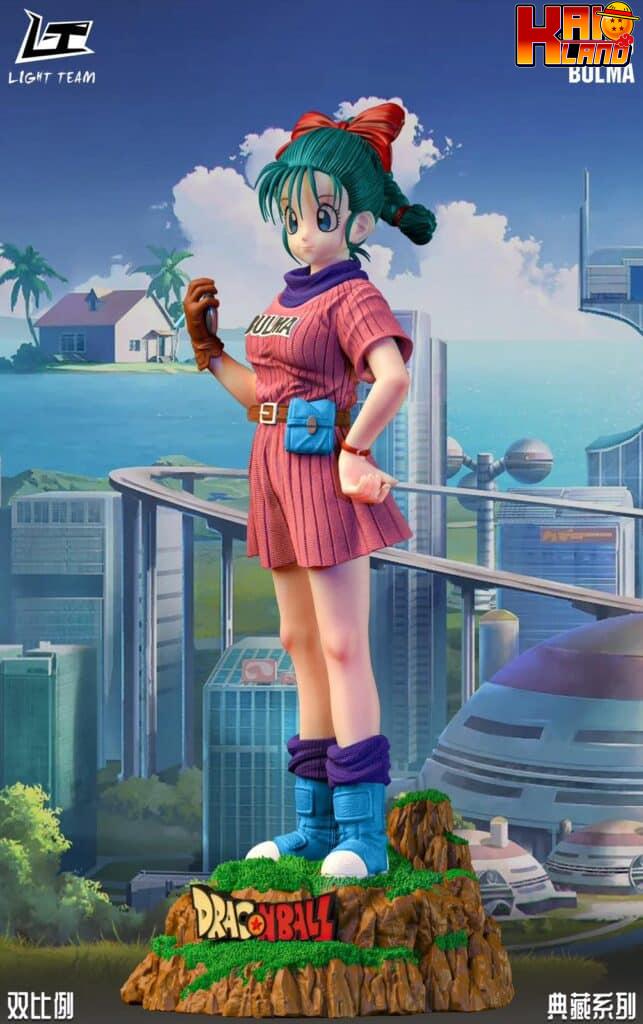 Statue en résine Dragon Ball Light Team Studio Bulma - Kaioland