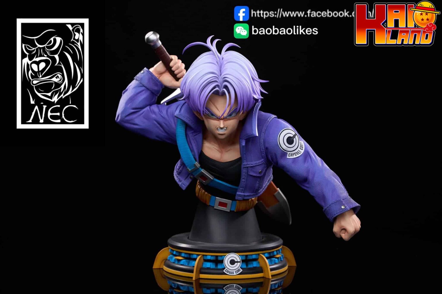 Dragon Ball NEC Studio Trunks Resin Statue - Kaioland