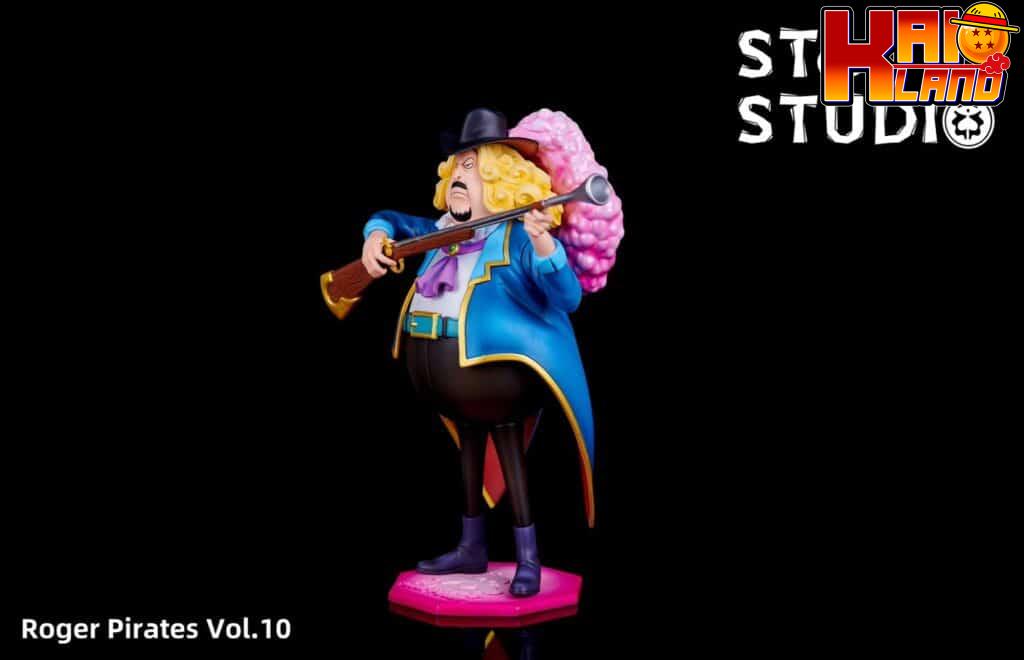 One Piece Stand Studio Roger Pirates Petermoo X Bankuro Resin Statue ...