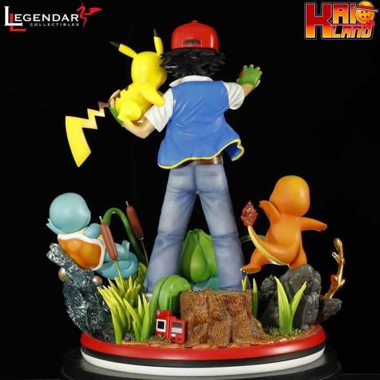 Pokemon Legendary Collectibles Ash Ketchum X Pikachu X Charmander X ...