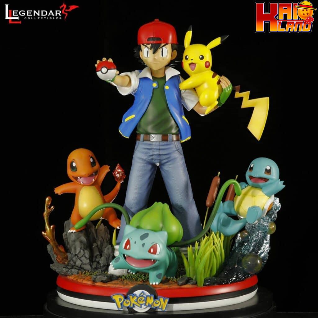 Pokemon Legendary Collectibles Ash Ketchum X Pikachu X Charmander X ...