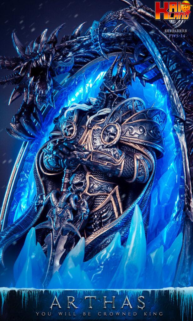Warcraft Lich King Leviathan Studio Arthas Menethil Resin Statue - Kaioland
