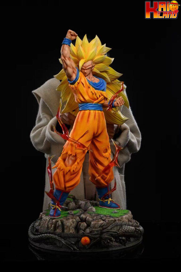 Dragon Ball DU Studio Goku SS3 Resin Statue - Kaioland