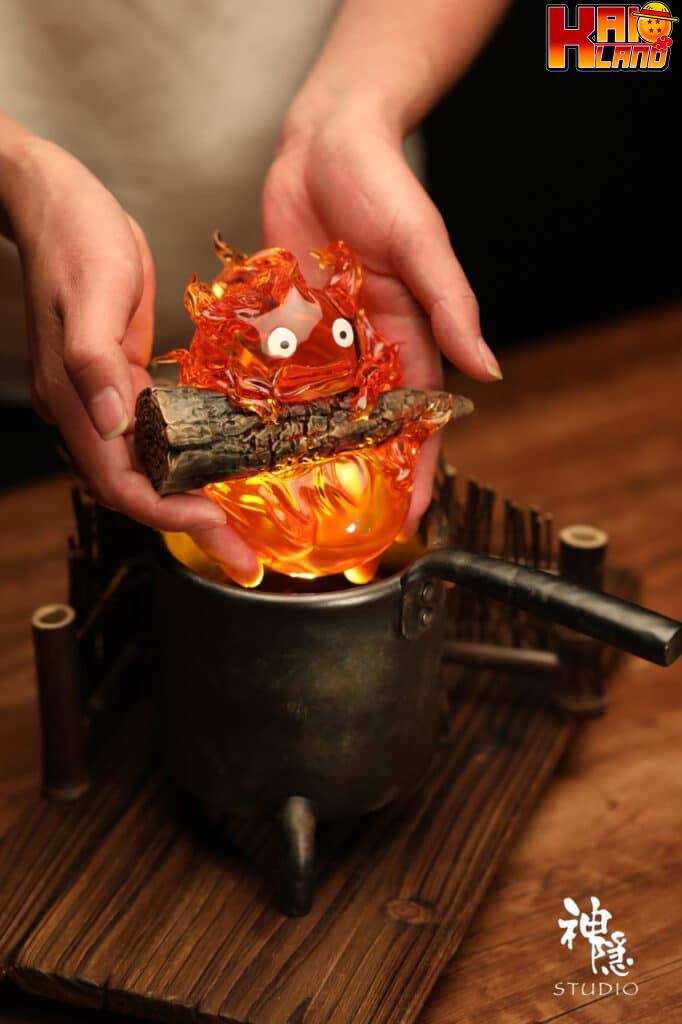Howls Moving Castle ShenYin Studio Calcifer V3 Resin Statue - Kaioland
