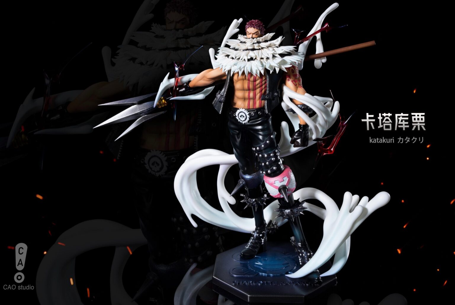 One Piece CAO Studio Three Sweet Commanders Charlotte Katakuri Resin ...