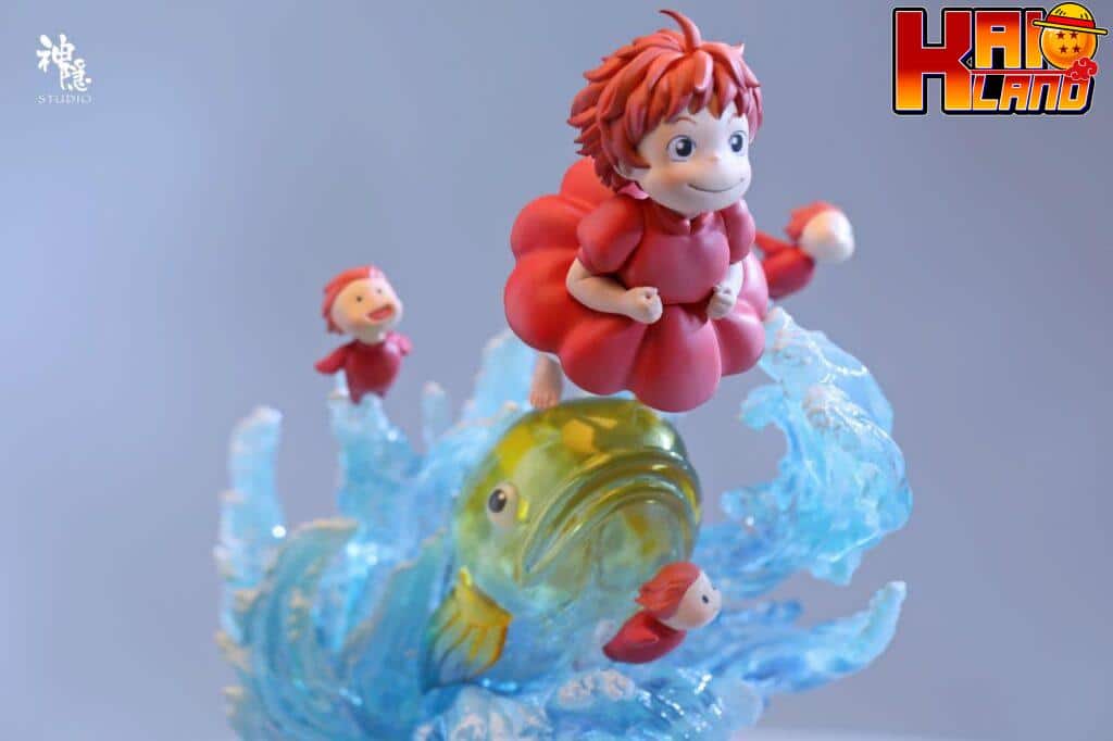 Ponyo Shen Yin Studio Ponyo Goldfish No Himejou Resin Statue - Kaioland