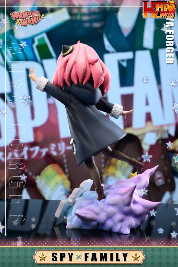 Spy × Family Waku Waku Studio Peace Sign Anya Resin Statue - Kaioland