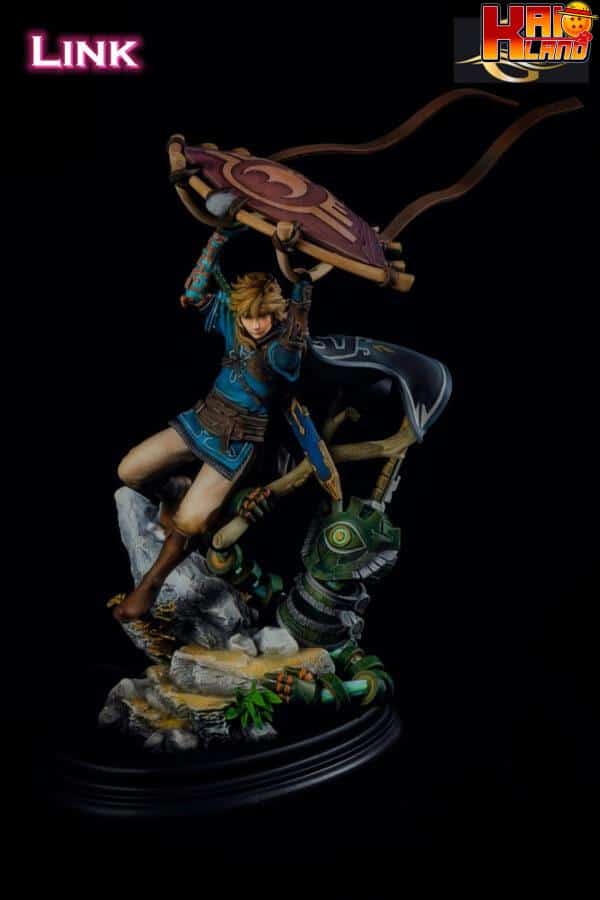 The Legend Of Zelda Game Studio Link Resin Statue - Kaioland