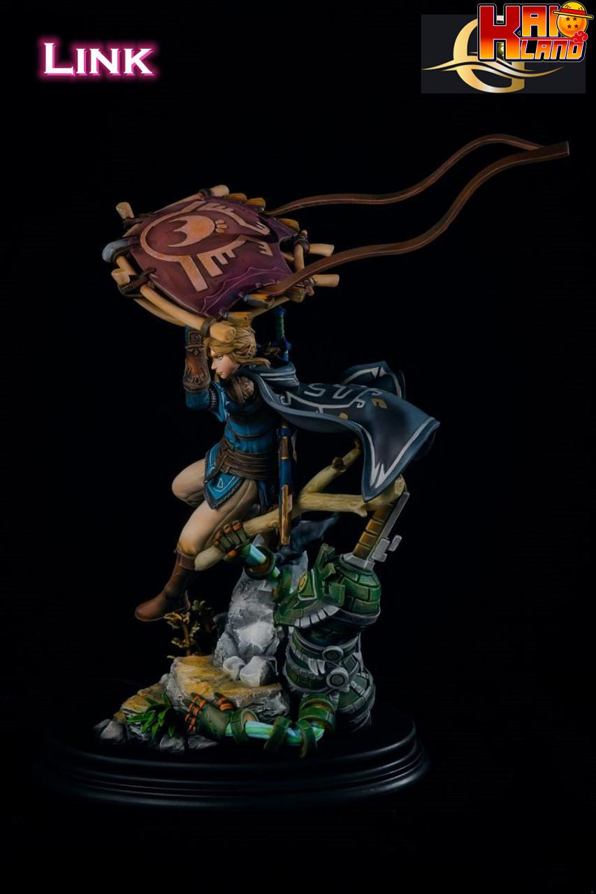 The Legend Of Zelda Game Studio Link Resin Statue - Kaioland