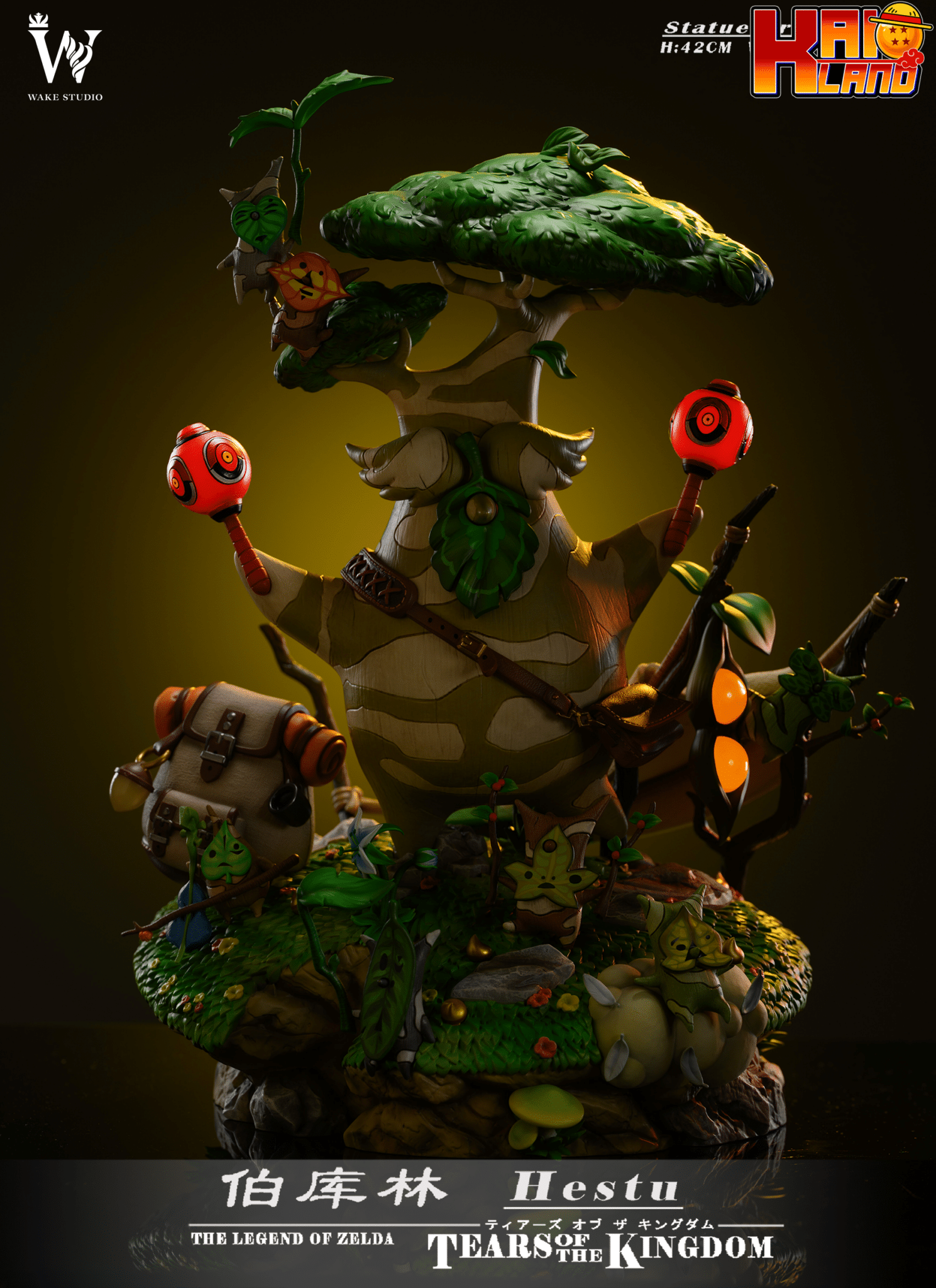 The Legend Of Zelda Wake Studio Hestu Resin Statue - Kaioland