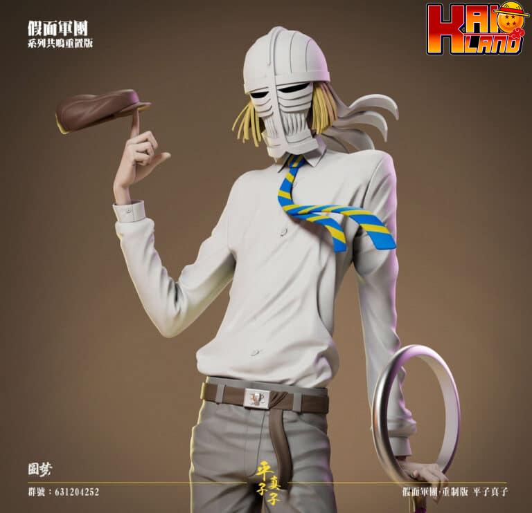 Bleach YuanMeng Studio Yadoumaru Lisa X Shinji Hirako Resin Statue ...