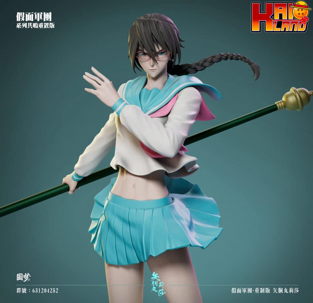 Bleach YuanMeng Studio Yadoumaru Lisa X Shinji Hirako Resin Statue ...