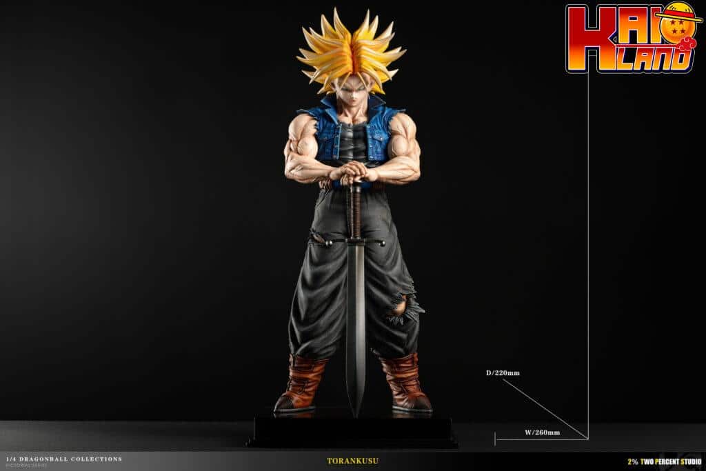 Dragon Ball 2% Studio Trunks Resin Statue - Kaioland