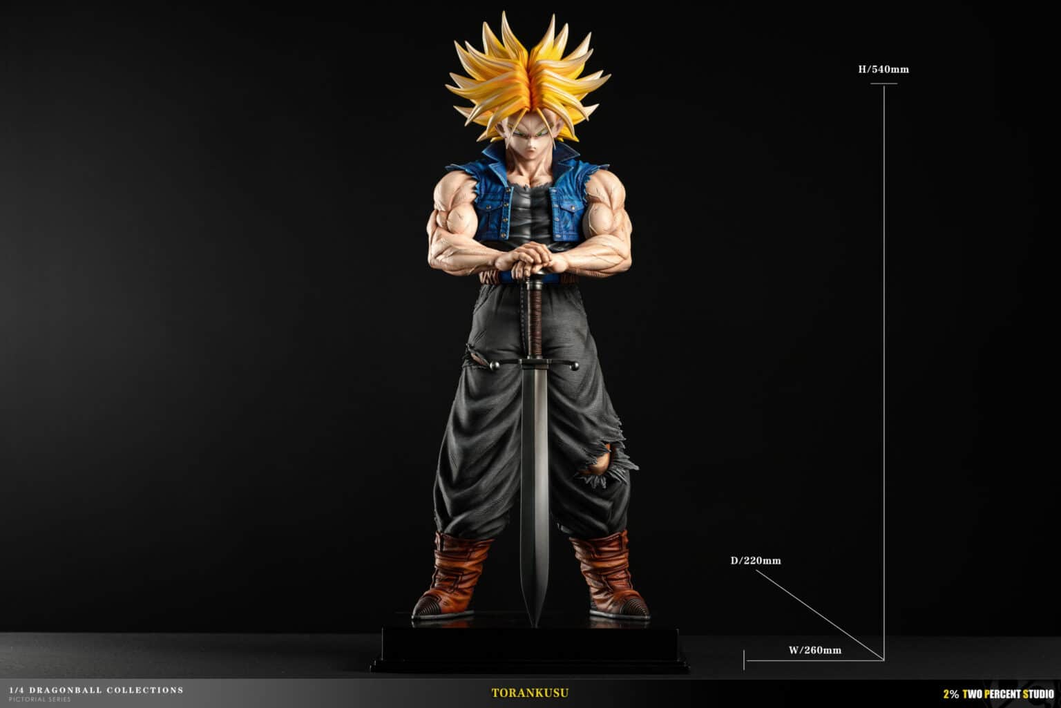 Dragon Ball 2% Studio Trunks Resin Statue - Kaioland