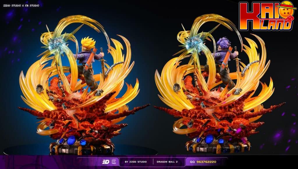 Dragon Ball ZZDD X CB Studio Trunks VS Frieza Resin Statue - Kaioland