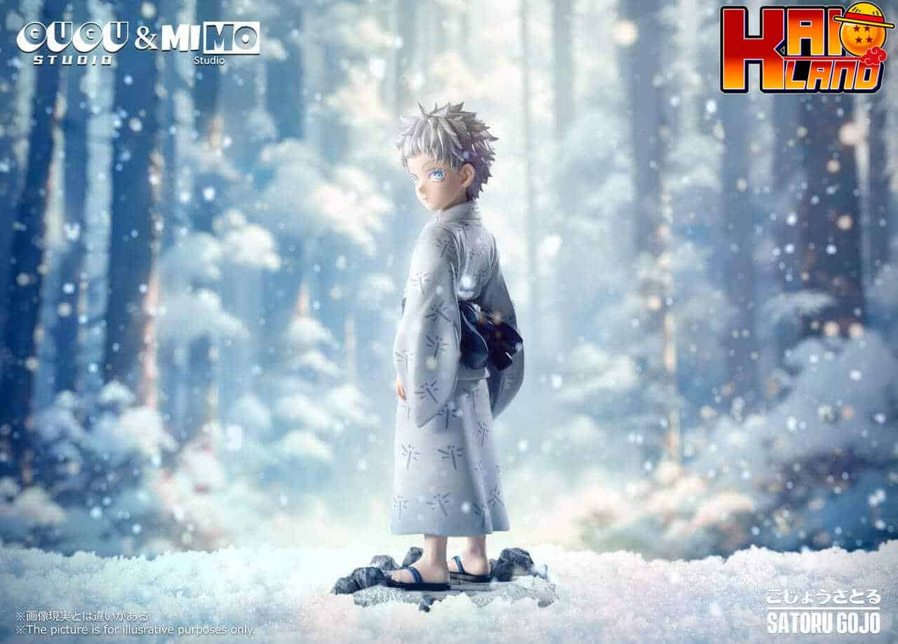 Jujutsu Kaisen Gugu X Mimo Studio Kid Satoru Gojo Statua in resina ...