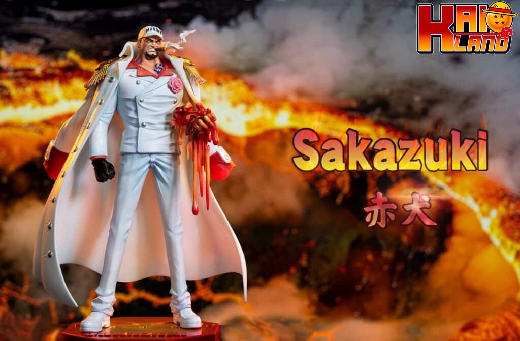 One Piece Black Studio Sakazuki Akainu Resin Statue - Kaioland