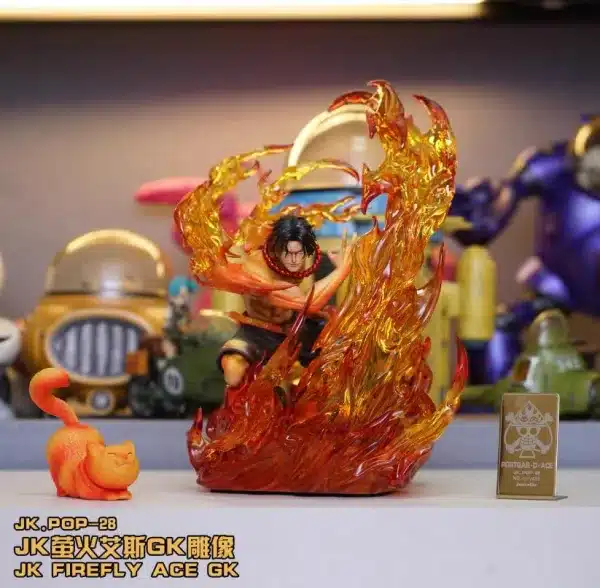 One Piece Jacksdo Studio Portgas D Ace Resin Statue - Kaioland