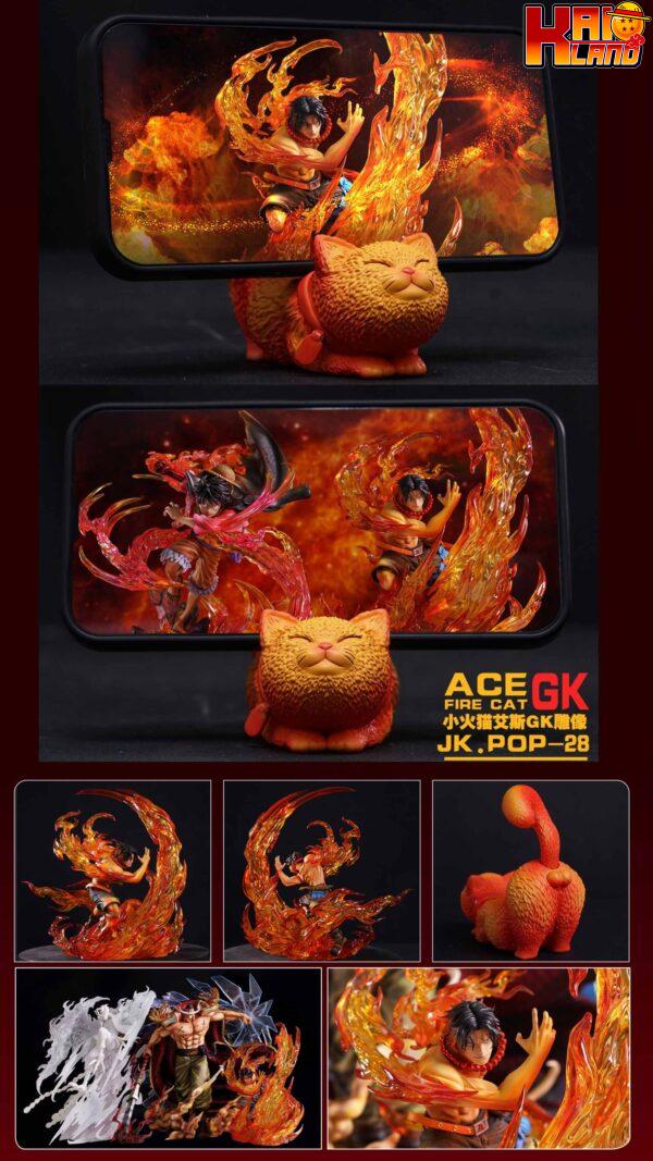 One Piece Jacksdo Studio Portgas D Ace Resin Statue - Kaioland