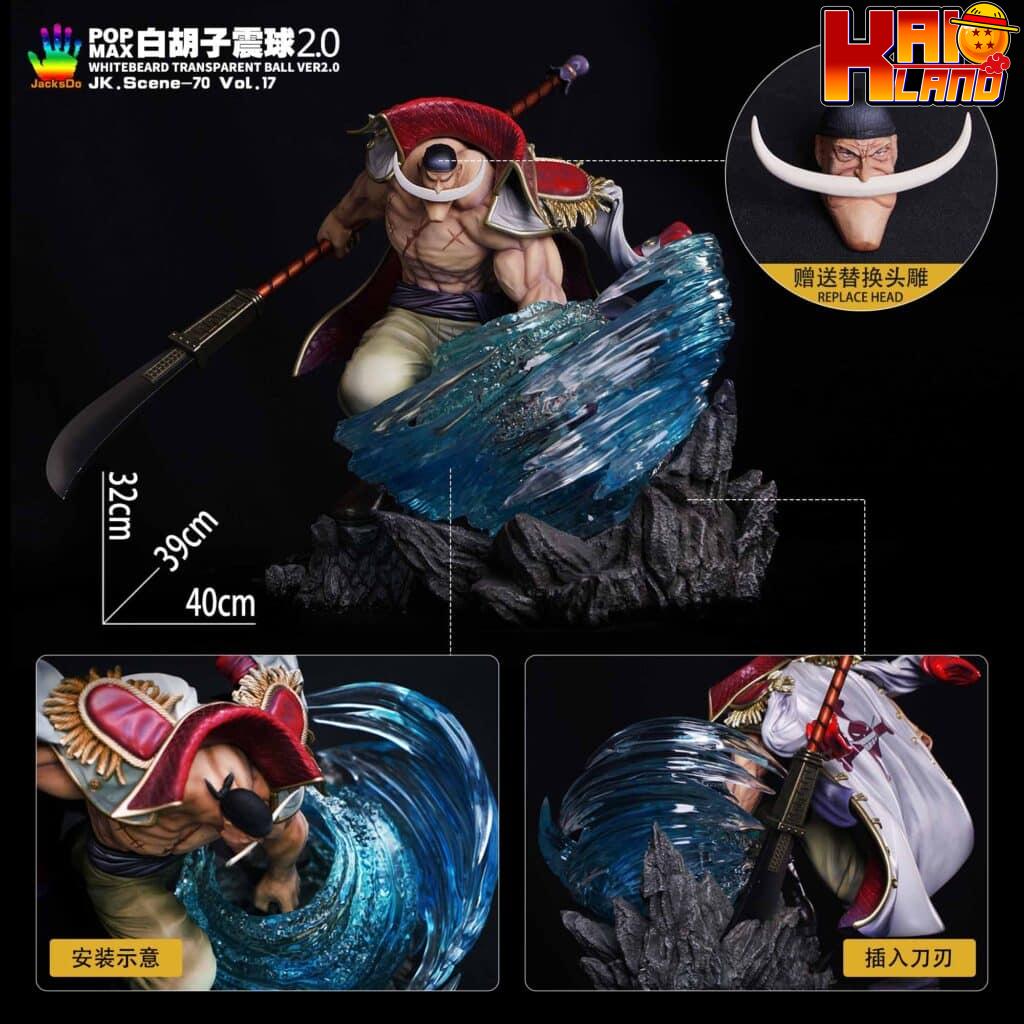 One Piece Jacksdo Studio Whitebeard Special Effects Accessories V2 Resin Statue - Kaioland