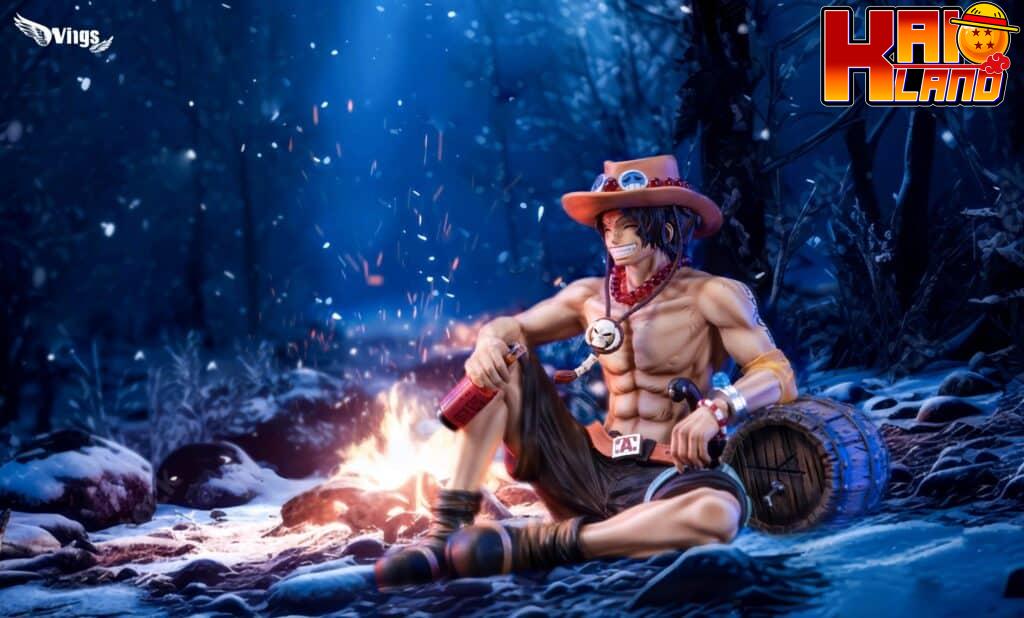 One Piece Wings Studio Ace Resin Statue - Kaioland