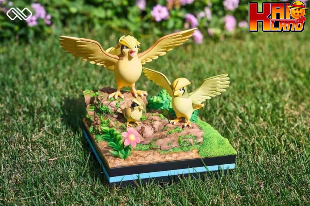 Pokemon Infinite Studio Evolutions Pidgeot Resin Statue - Kaioland